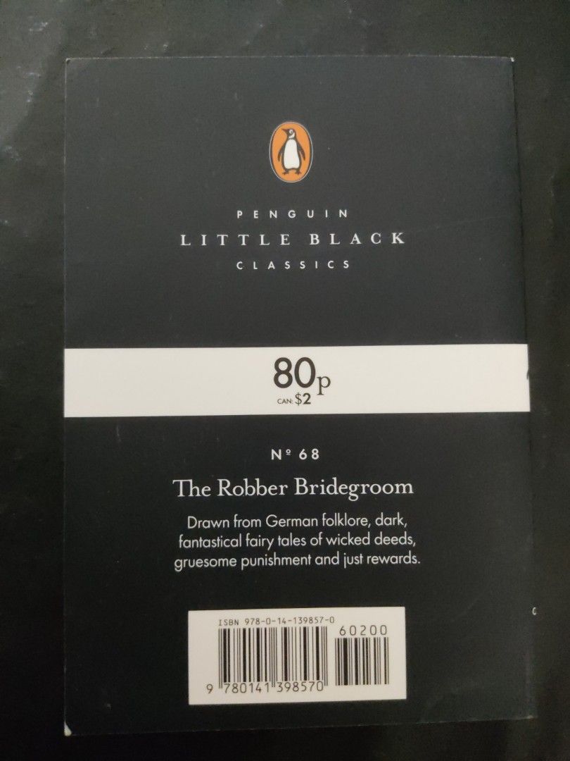 The Robber Bridegroom by Brothers Grimm (Small PB, Penguin Classics ...