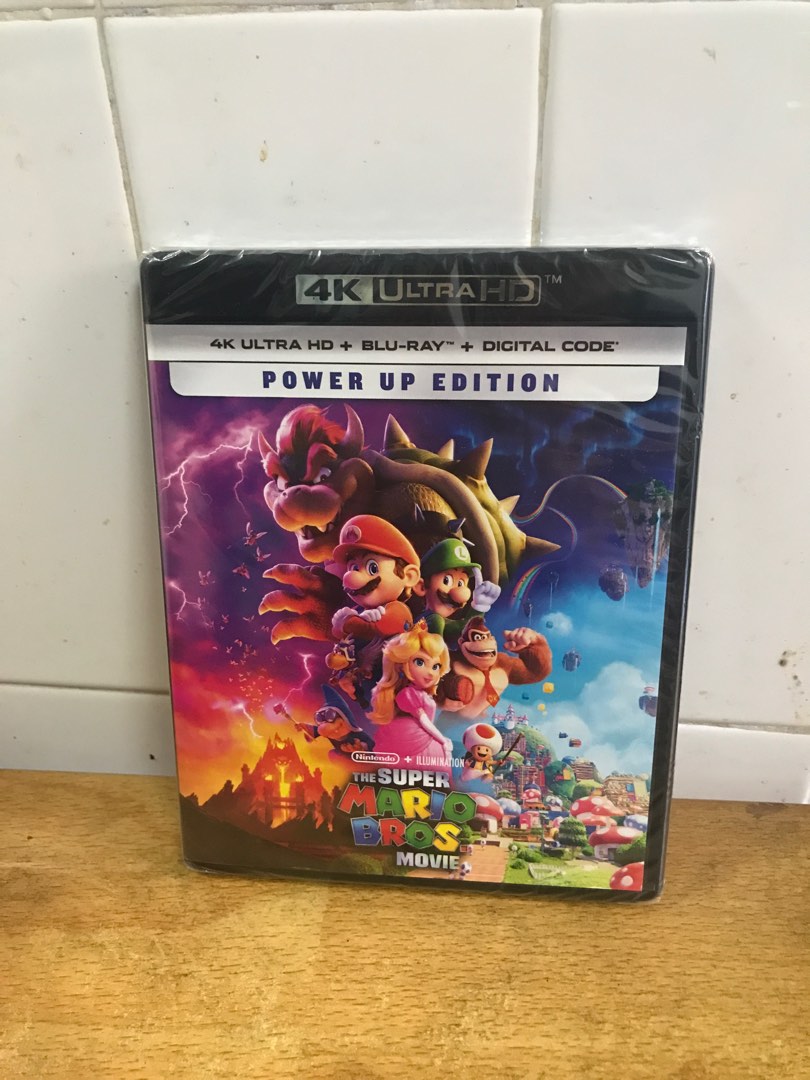 The Super Mario Bros Movie - Original and genuine 4K Ultra HD and Blu ...