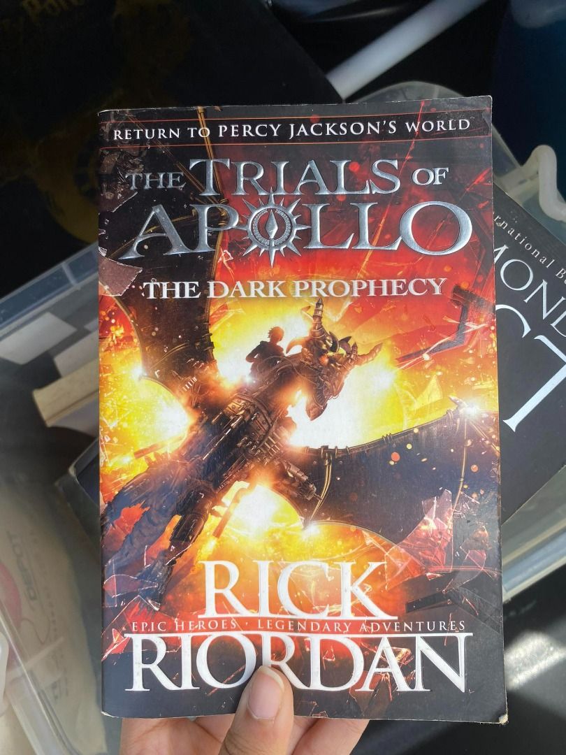 THE TRIALS OF APOLLO BY RICK RIORDAN - The Dark Prophecy, Hobbies ...