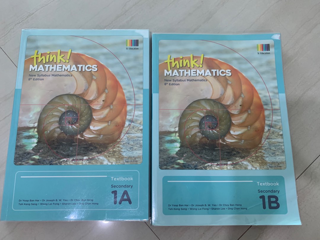 Think! Mathematics 8th edition, Hobbies & Toys, Books & Magazines ...