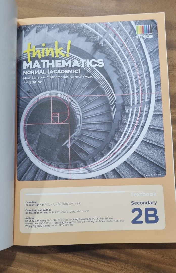 Think! Mathematics Textbook 2A & 2B (NA), Hobbies & Toys, Books ...