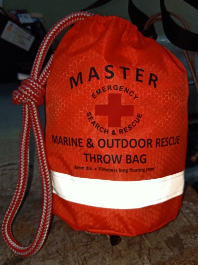 Throw Bag 10mm Water rope 21m and 31 meters long Water Rescue Safety ...