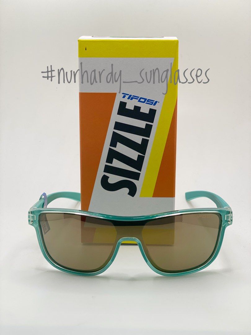 Tifosi Sizzle Single Lens Sunglasses - Teal Dune, Women's Fashion, Watches & Accessories ...