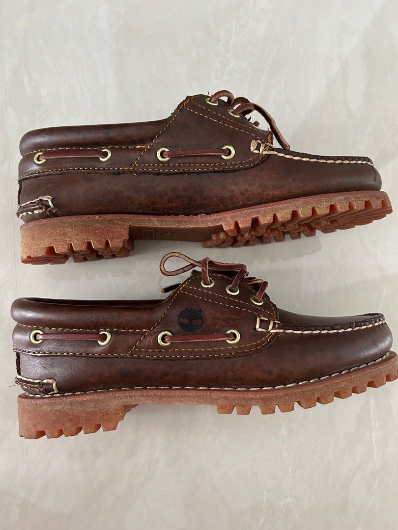 Timberland boat shoe, Women's Fashion, Footwear, Loafers on Carousell