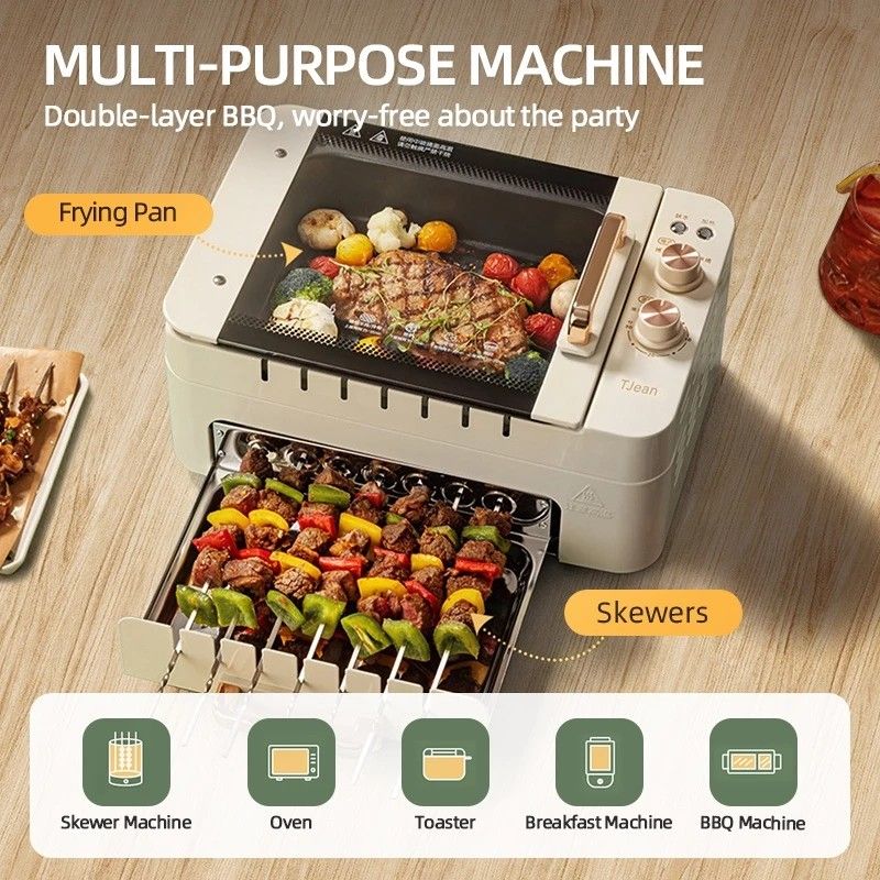 TJean multifunction BBQ Machine, TV & Home Appliances, Kitchen ...