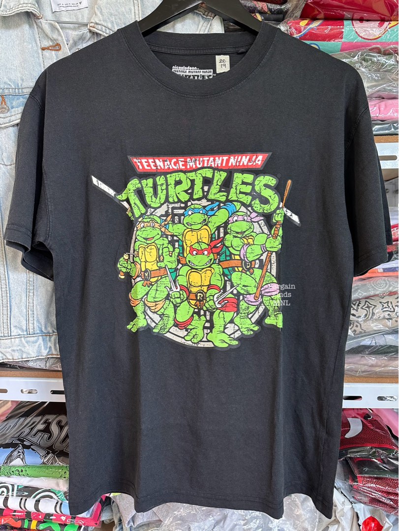 TMN TURTLES Shirt, Men's Fashion, Tops & Sets, Tshirts & Polo Shirts on ...