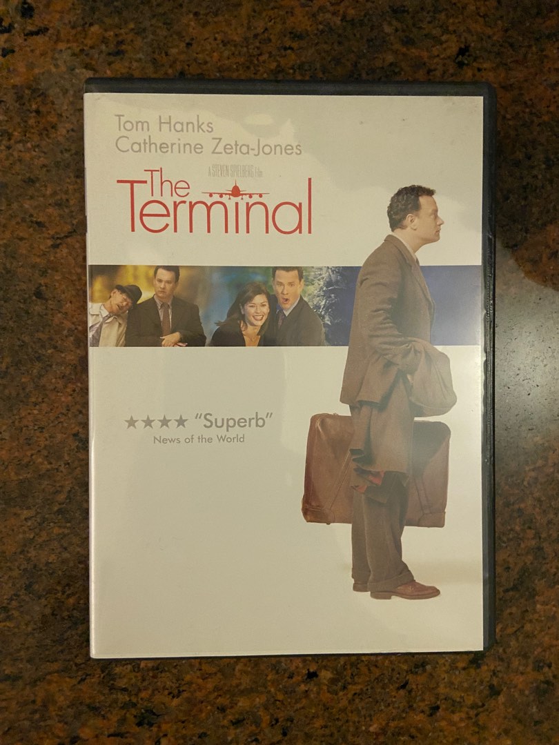 Tom Hanks The Terminal Movie DVD, 興趣及遊戲, 音樂、樂器 & 配件, 音樂與媒體 - CD 及 DVD ...