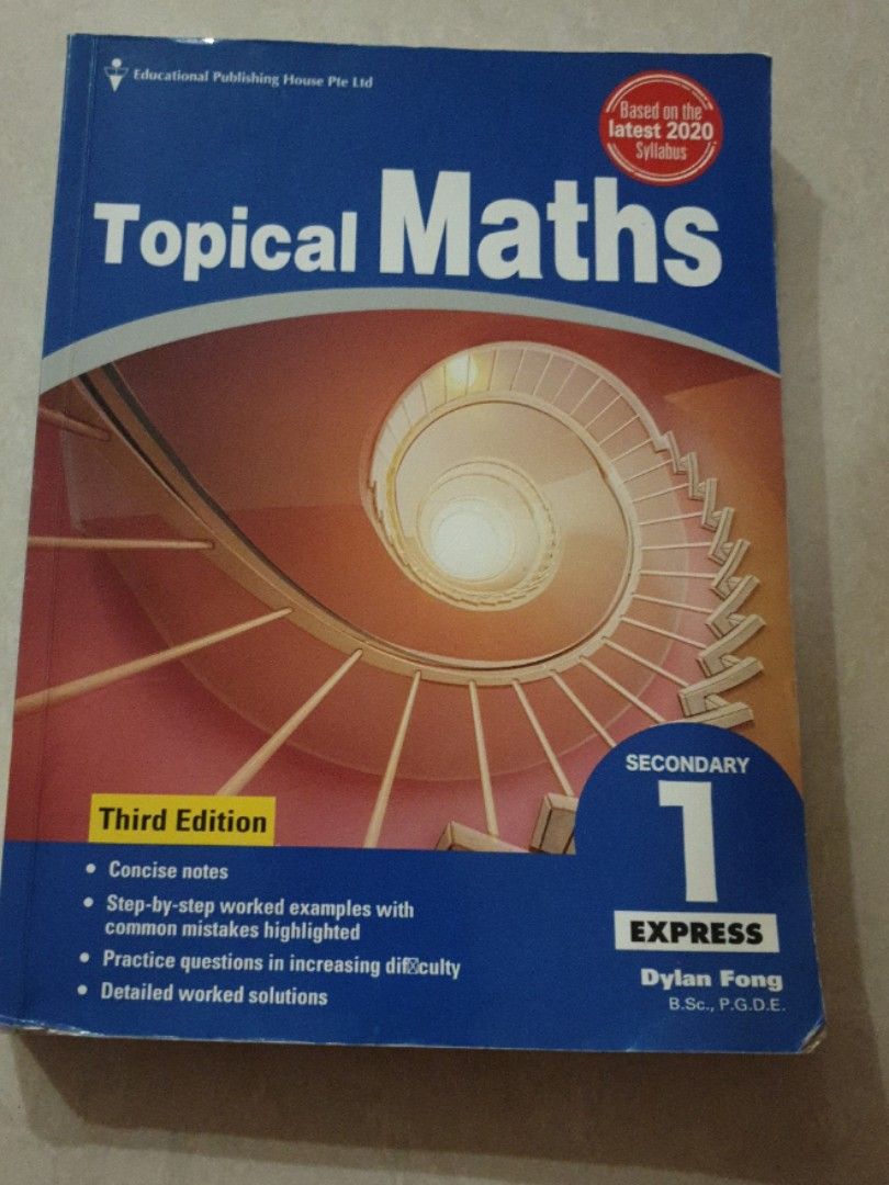 Topical Math Sec 1 Exp, Hobbies & Toys, Books & Magazines, Assessment ...