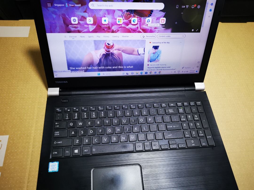 Toshiba Dynabook A50-E Tecra 15.5 inch laptop, Computers & Tech ...