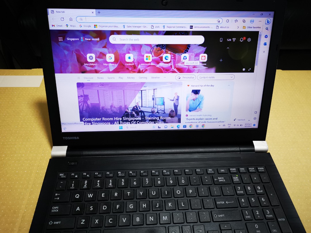 Toshiba Dynabook A50-E Tecra 15.5 inch laptop, Computers & Tech ...