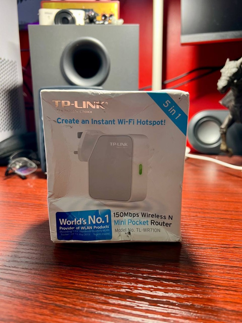 TP-Link Wifi Pocket Router TL-WR710N, Computers & Tech, Parts ...