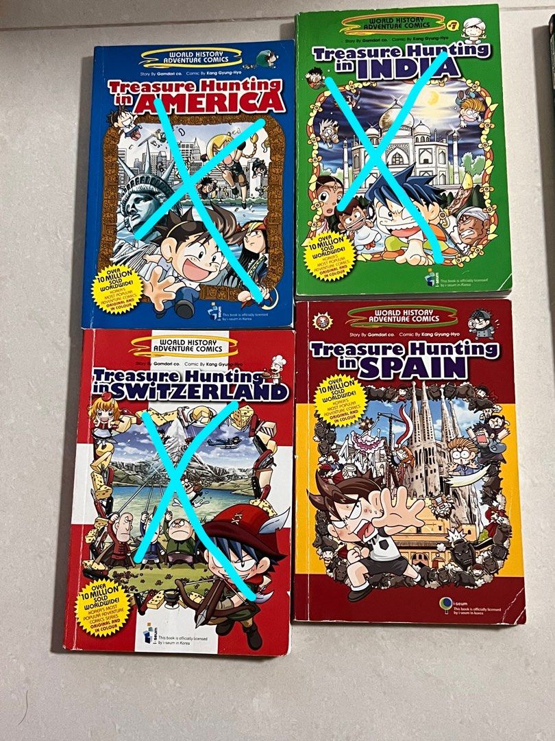 Treasure hunting comic, Hobbies & Toys, Books & Magazines, Comics ...