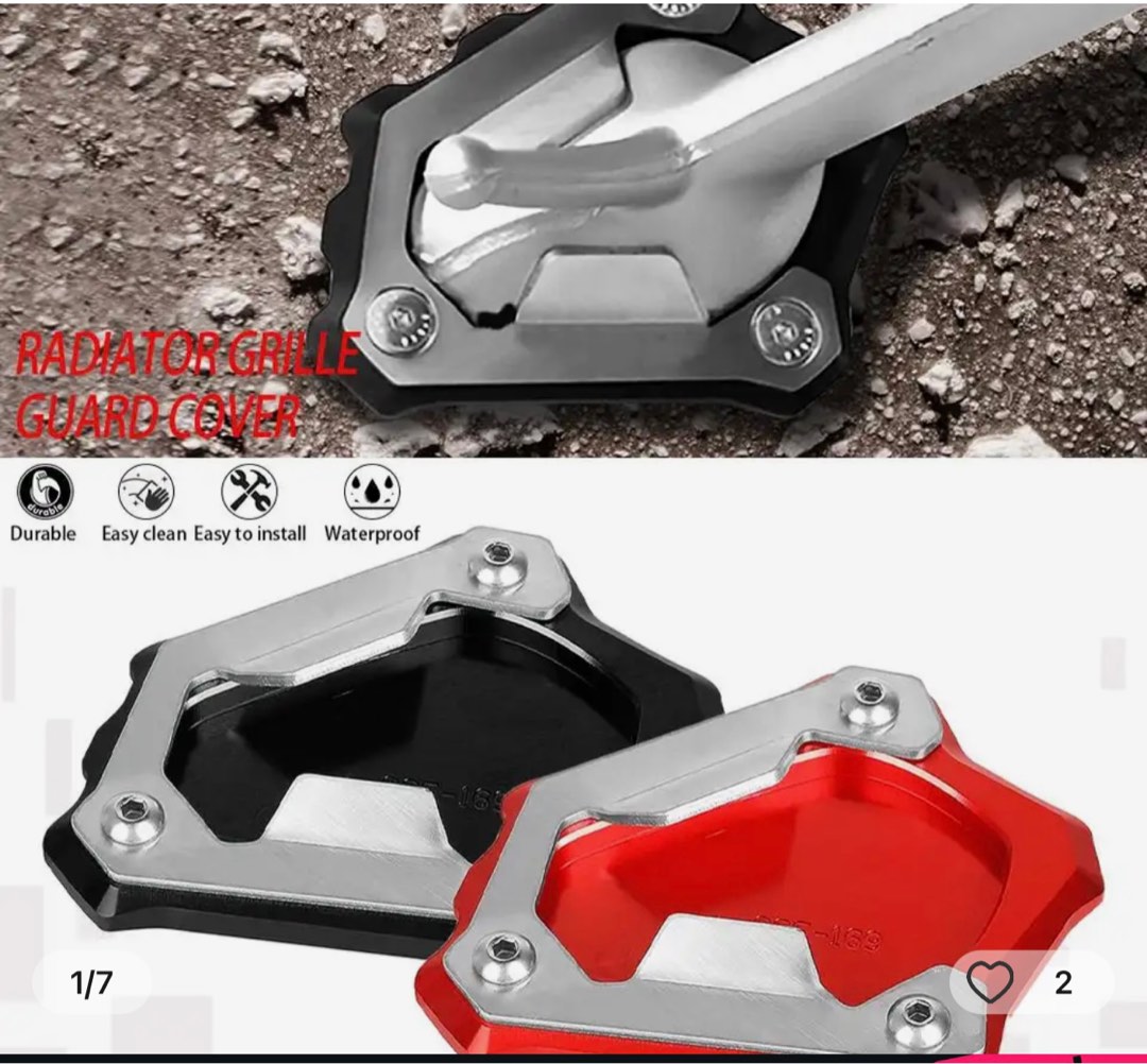 Triumph side stand extender, Motorcycles, Motorcycle Accessories on ...