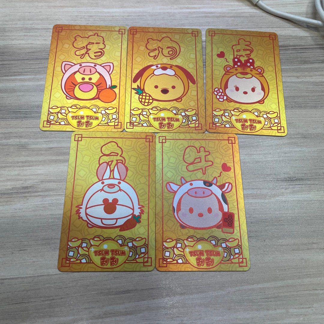 Tsum tsum gold card horoscope, Hobbies & Toys, Toys & Games on Carousell