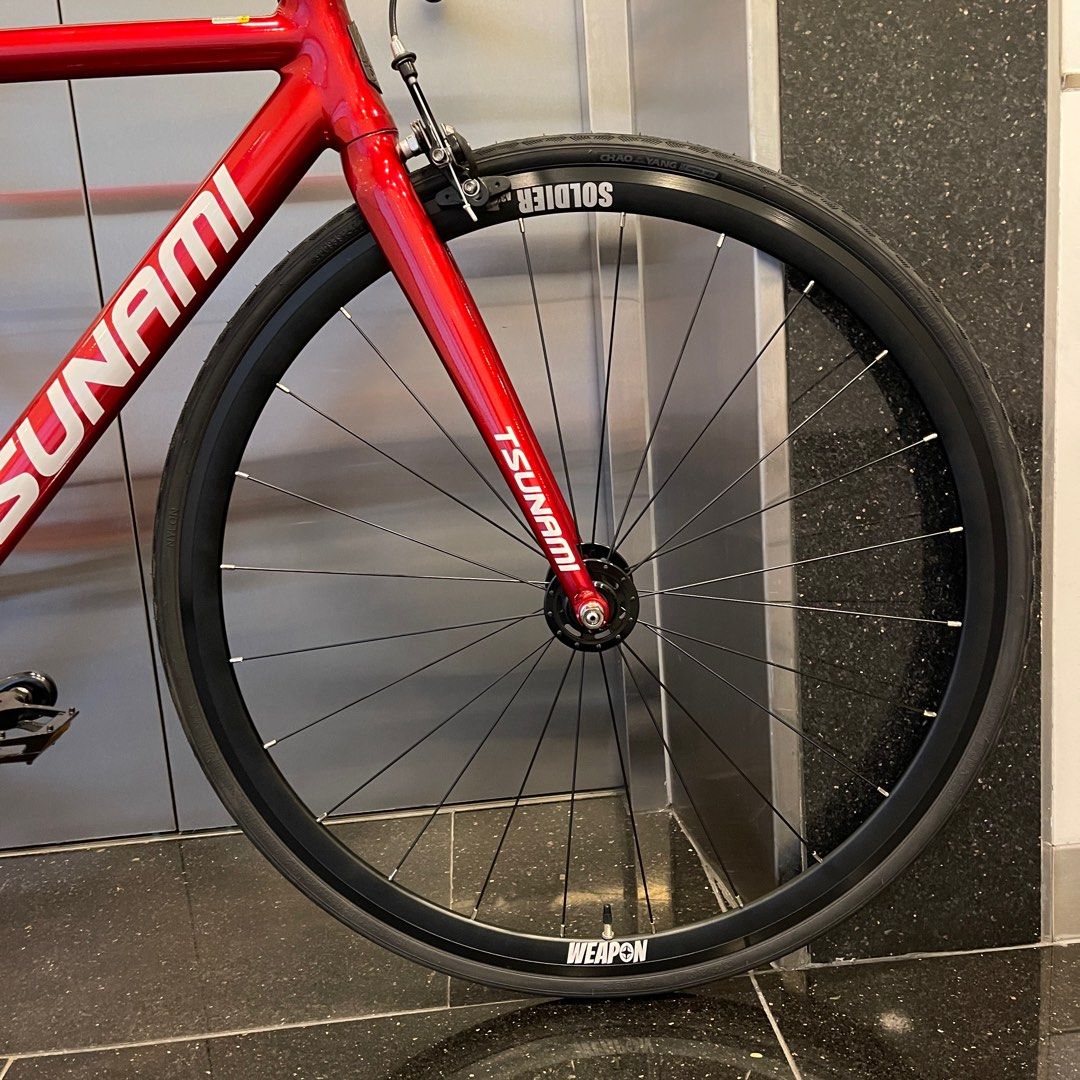 Tsunami fixie bike/frame set $330/complete bike $659/fixie gear bike ...