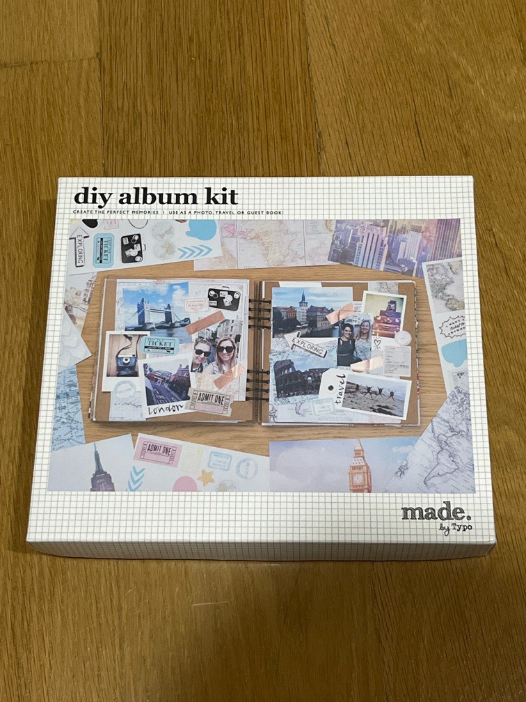 TYPO diy album kit, Hobbies & Toys, Stationery & Craft, Craft Supplies ...
