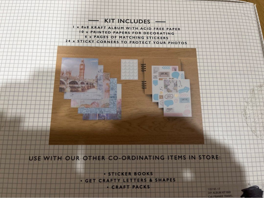 TYPO diy album kit, Hobbies & Toys, Stationery & Craft, Craft Supplies ...