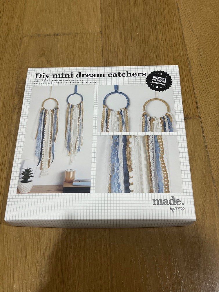 Typo DIY mini dream catchers, Hobbies & Toys, Stationery & Craft ...