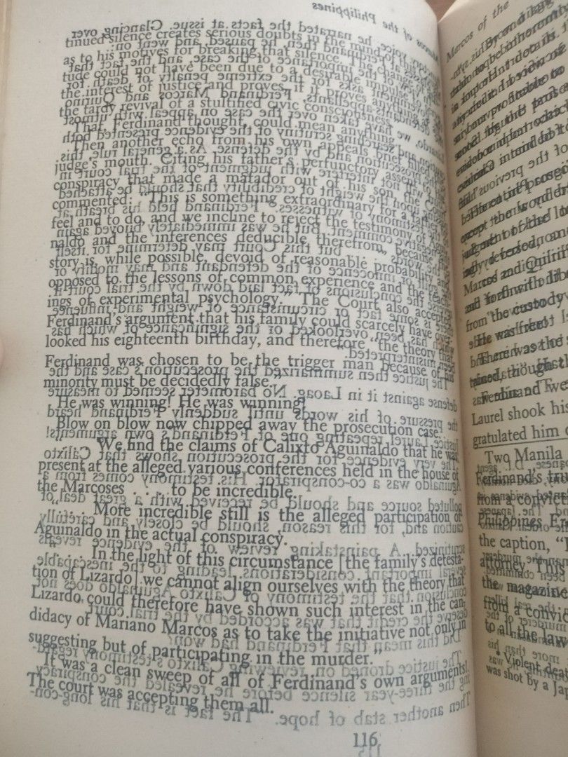 (SIGNED + EXTREMELY RARE) Marcos Biography Book with signature of Doña ...