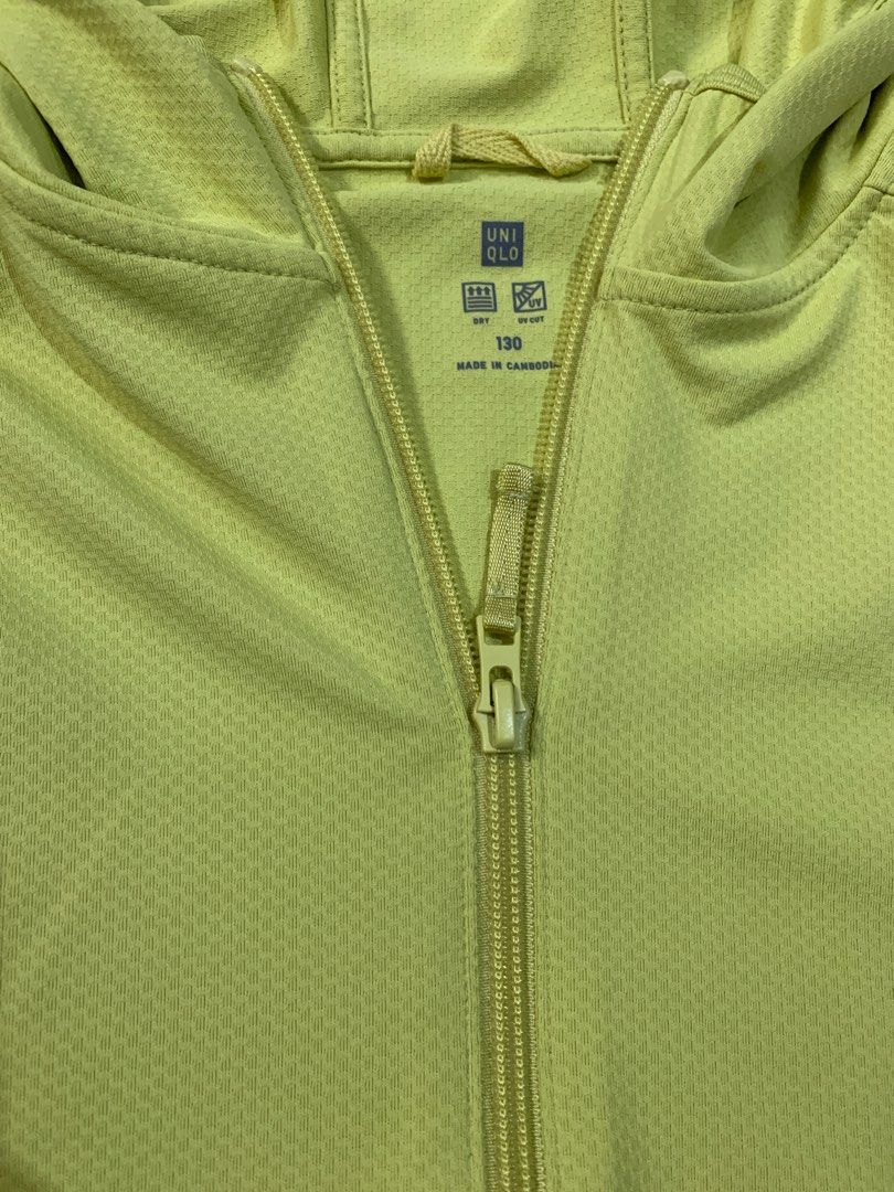 Uniqlo AIRism kids light green, Babies & Kids, Babies & Kids Fashion on ...