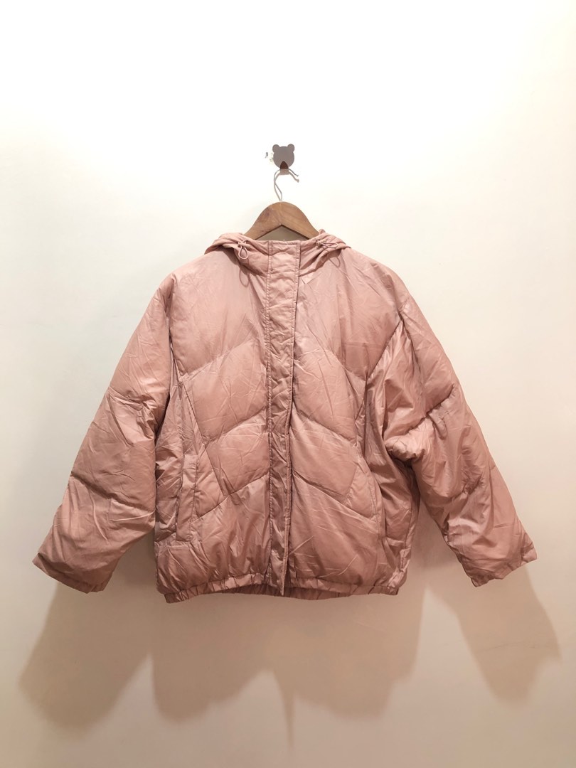 Uniqlo GU Box type Puffer Jacket (M), Women's Fashion, Coats, Jackets ...