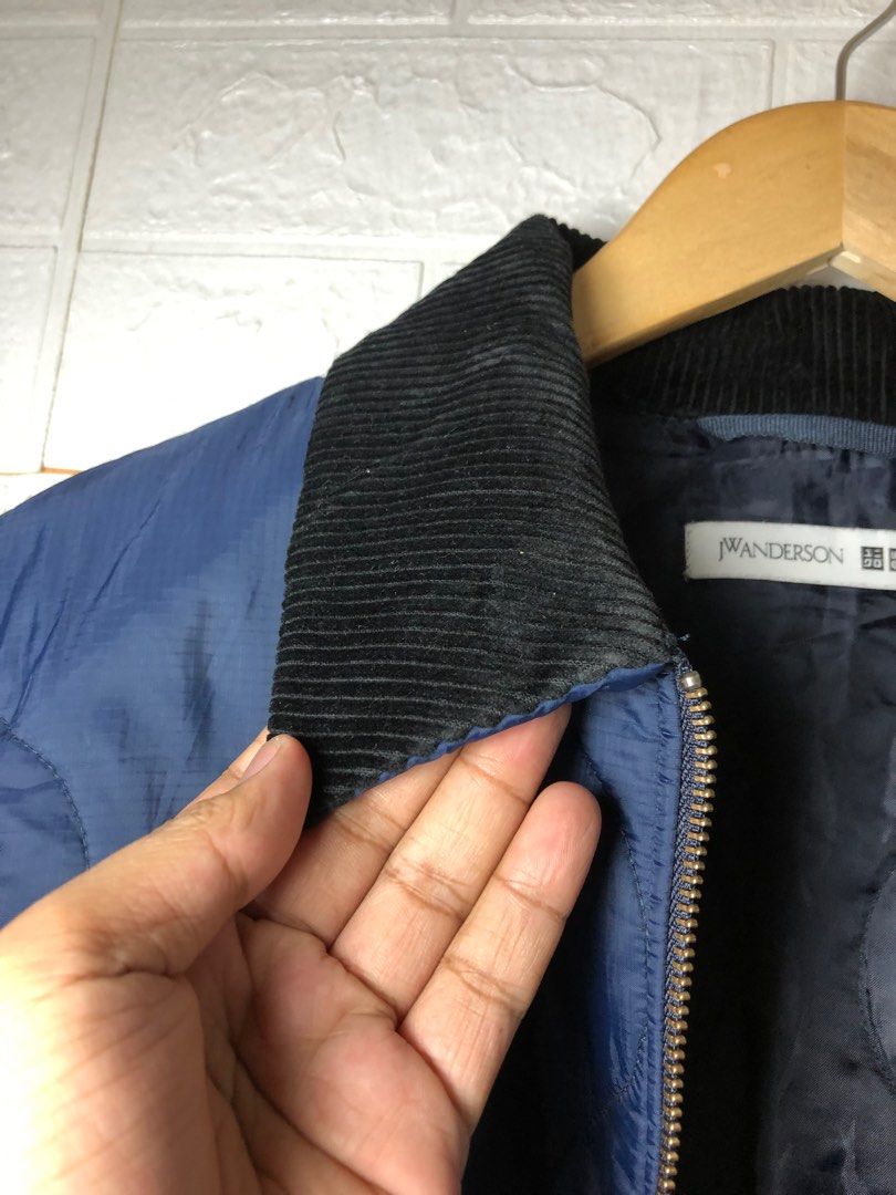 Uniqlo x JW Anderson Quilted Jacket, Men's Fashion, Coats, Jackets and Outerwear on Carousell