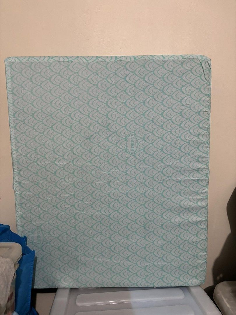 Uratex foldable bed foam, Furniture & Home Living, Bedding & Towels on ...