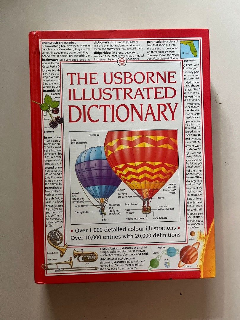 Usborne Illustrated children Dictionary, Hobbies & Toys, Books ...