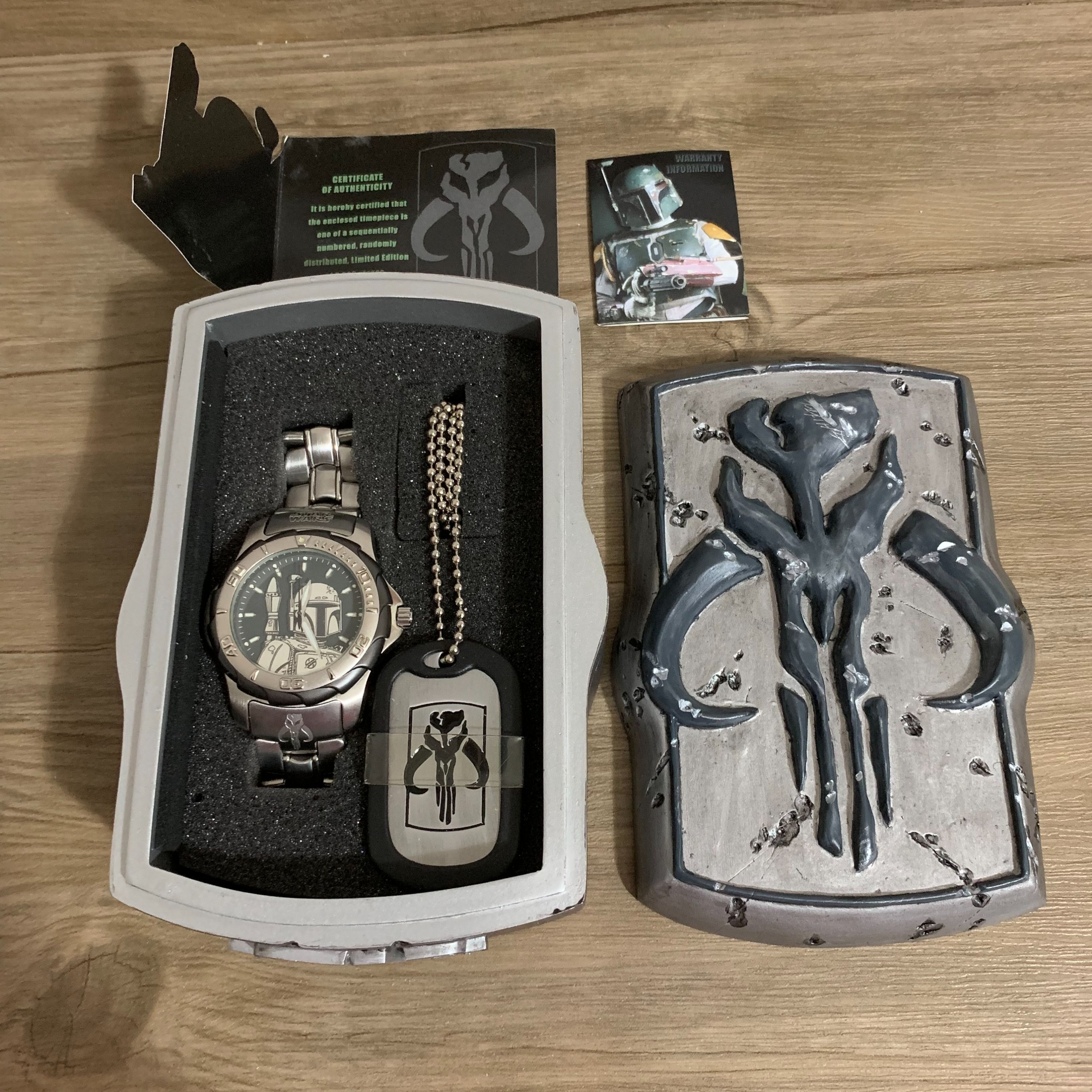 *Very Rare* 2002 STAR WARS Bounty Hunter Mandalorian Limited Edition ...