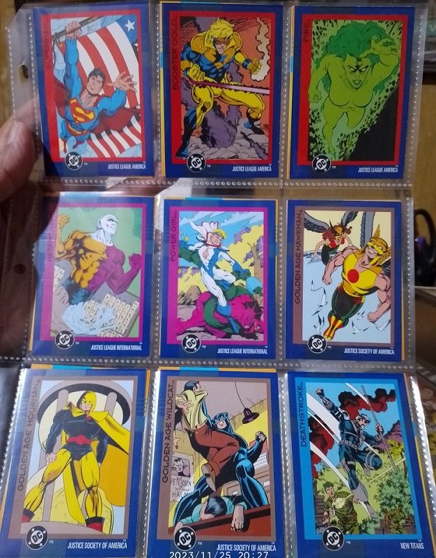 (Vintage) DC Cosmic Teams Collectible Cards, Hobbies & Toys, Toys ...