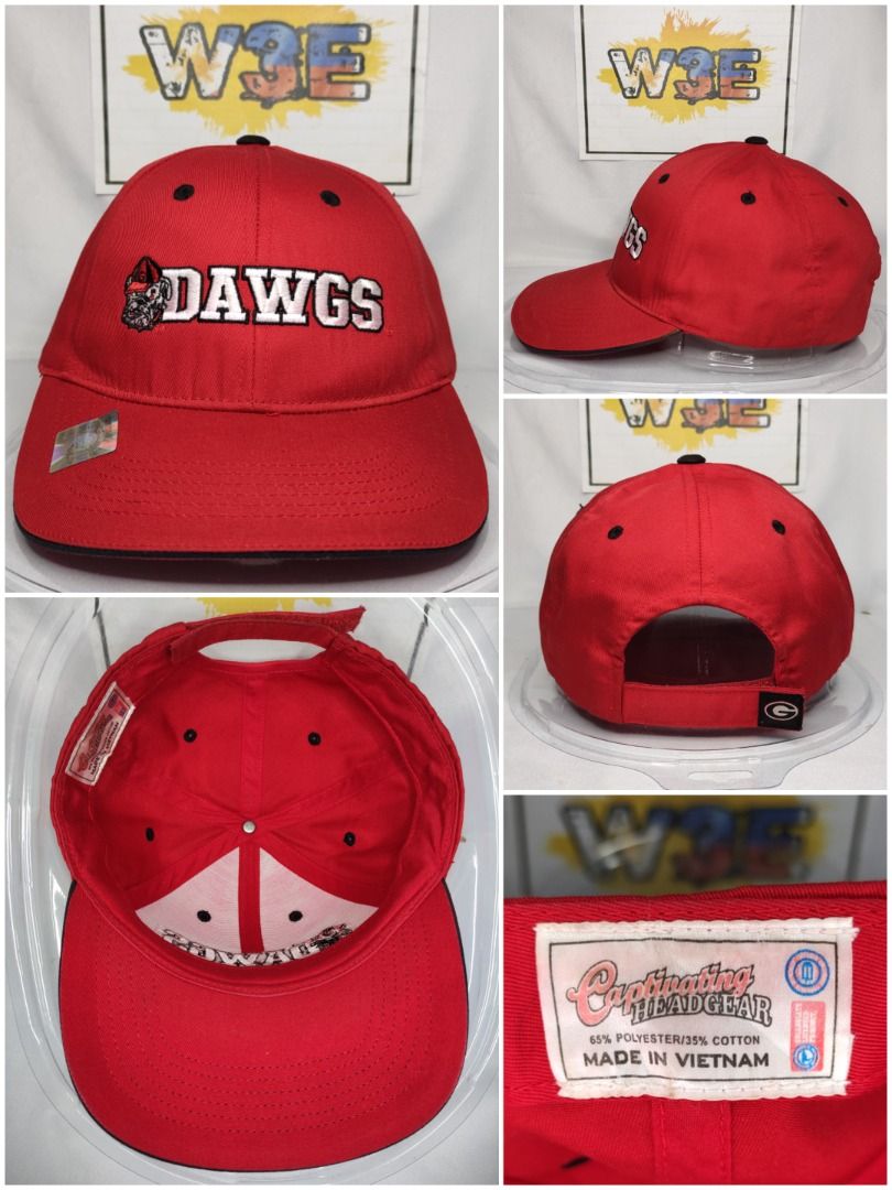VINTAGE GEORGIA BULLDOGS VELCRO - CAPTIVATING HEADGEAR, Men's Fashion ...