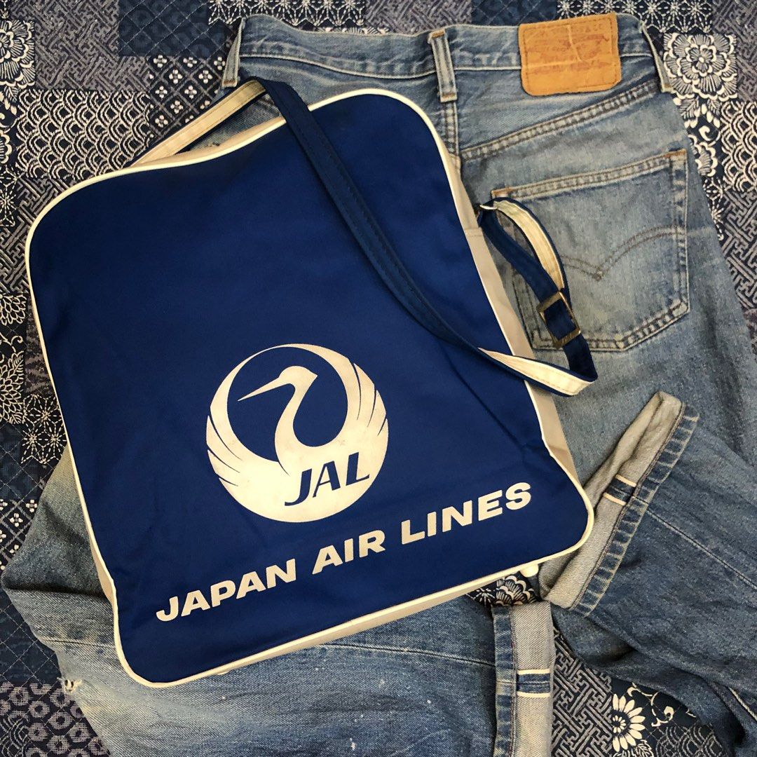 Vintage JAPAN JAL AIRLINES sling bag, Men's Fashion, Bags, Sling Bags ...