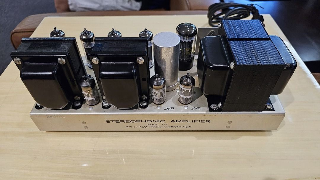 Vintage PILOT Stereo Tube Amplifier Model 232 (price reduced), Audio ...