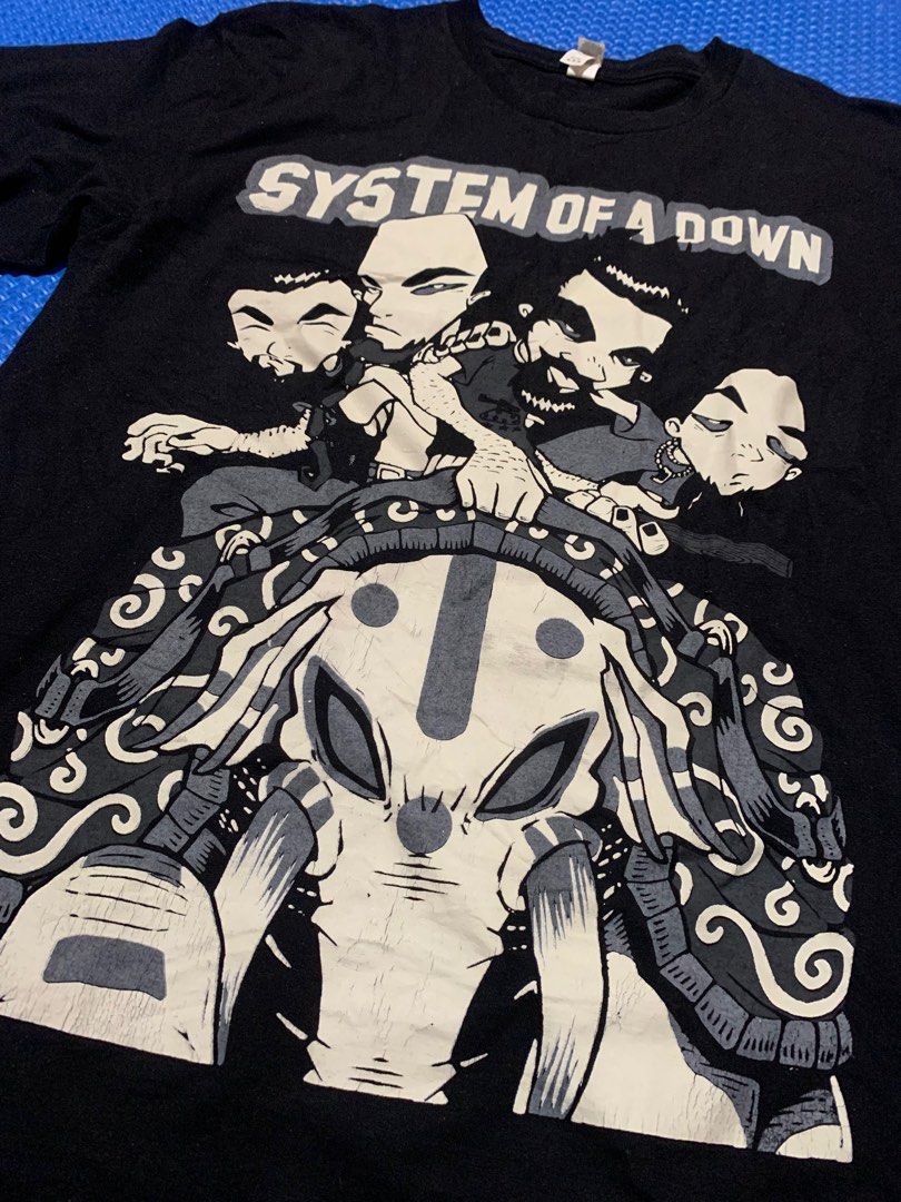 Vintage SYSTEM OF A DOWN shirt, Men's Fashion, Tops & Sets, Tshirts ...