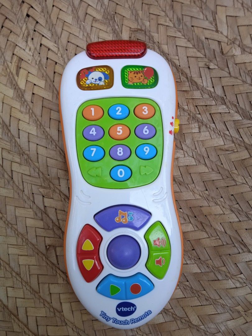 Vtech Tiny Touch Remote, Babies & Kids, Infant Playtime on Carousell