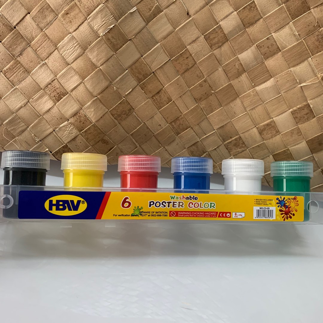 Washable Poster Color, Hobbies & Toys, Stationary & Craft, Craft ...