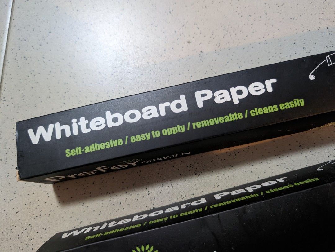 Whiteboard paper, Hobbies & Toys, Stationery & Craft, Craft Supplies ...