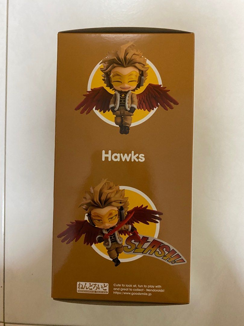 wts/lfb my hero academia mha bnha nendoroid 2065 - hawks, Hobbies & Toys, Toys & Games on Carousell