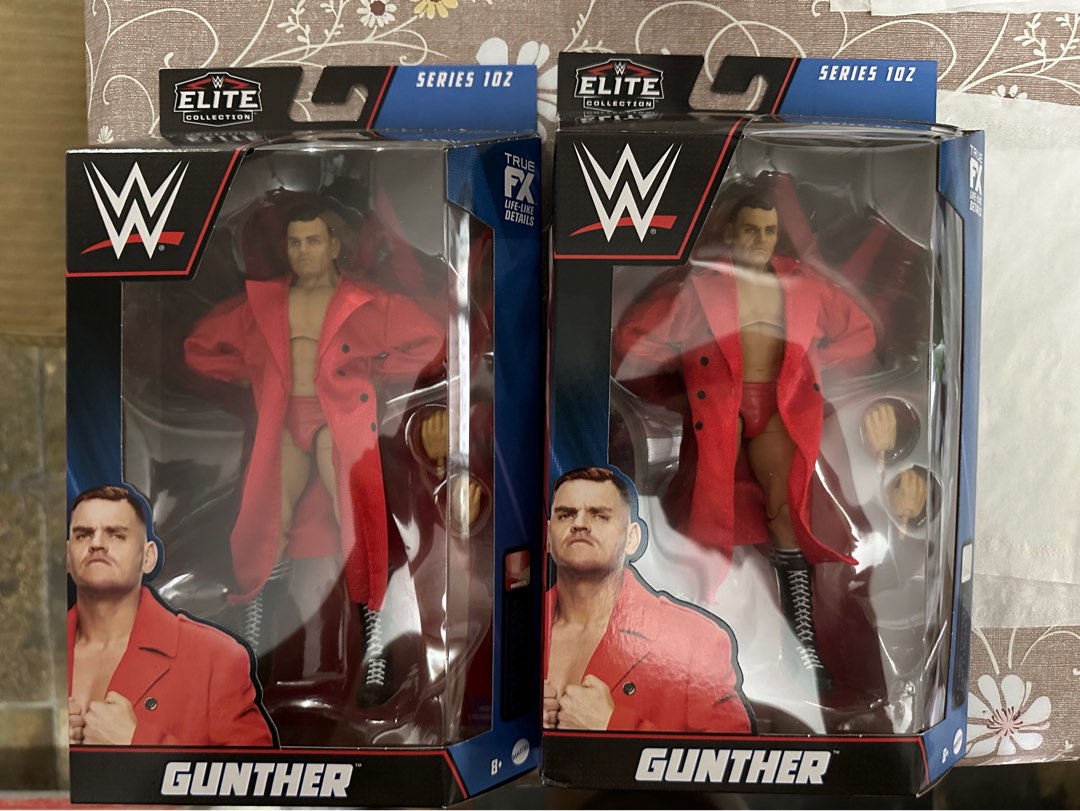 WWE Mattel Elite 102 Gunther/Walter NXT UK, Hobbies & Toys, Toys ...