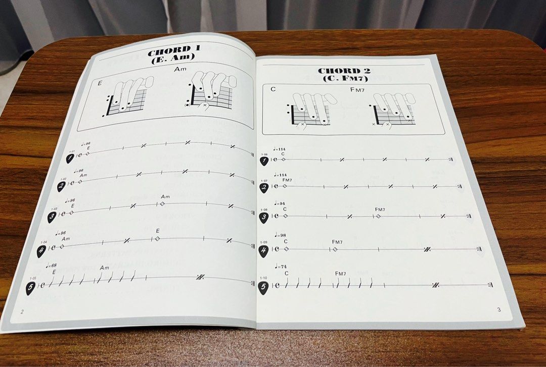 Yamaha Acoustic Guitar Music Score Book / School Textbook, Hobbies ...