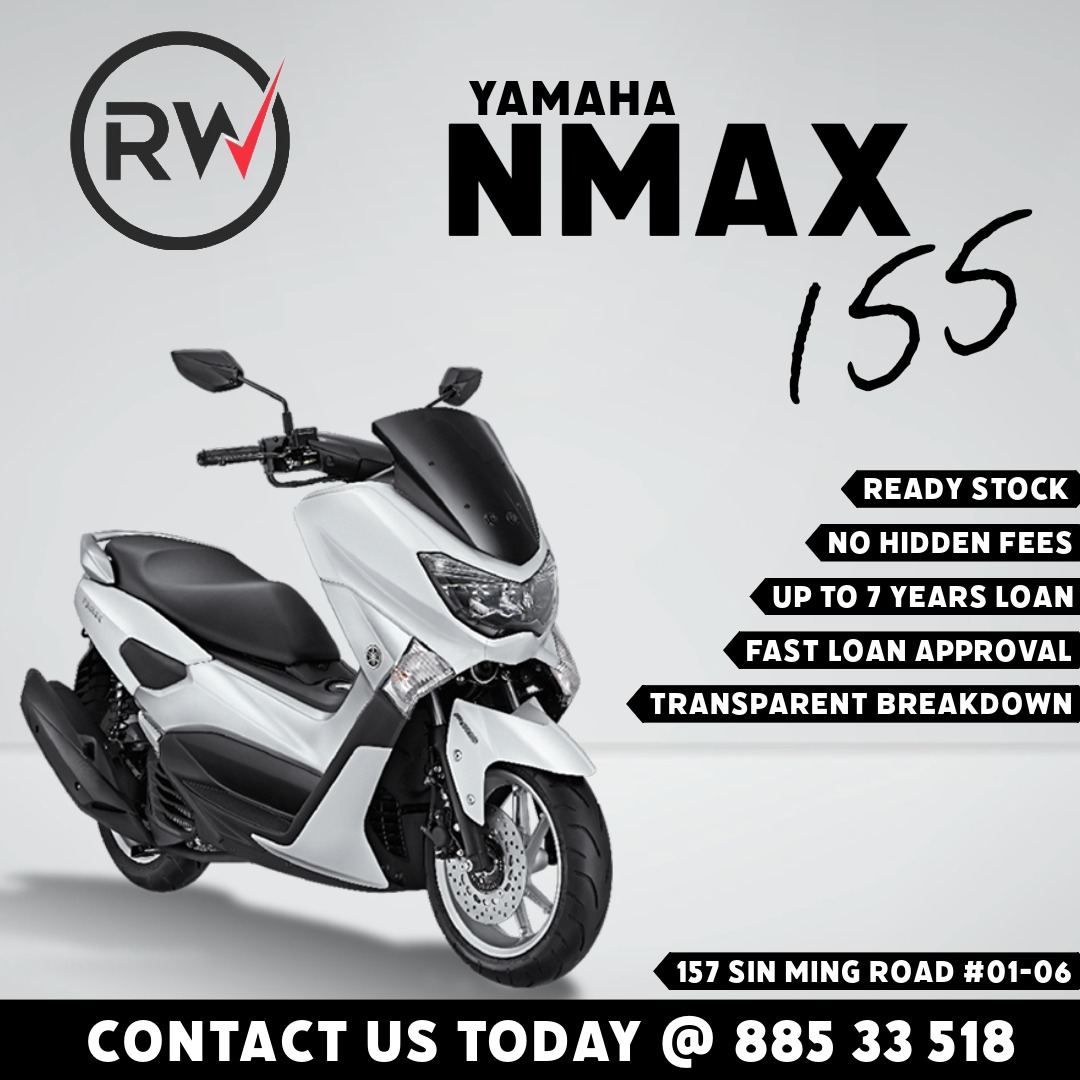 YAMAHA NMAX V2 READY STOCK, Motorcycles, Motorcycles for Sale, Class 2B ...