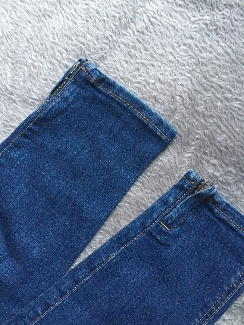 Zara Basic Denim Jeans, Women's Fashion, Bottoms, Jeans on Carousell