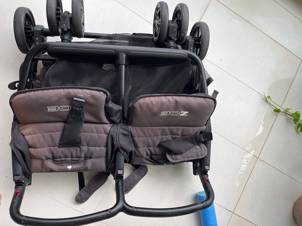 Zoe double stroller, Babies & Kids, Going Out, Strollers on Carousell