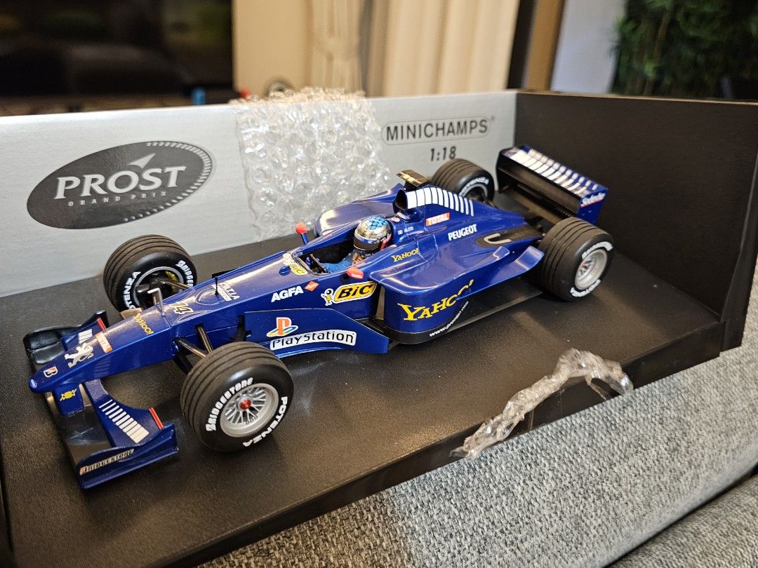 1/18 Prost AP03 2000 F1 car (Jean Alesi), Hobbies & Toys, Toys & Games ...