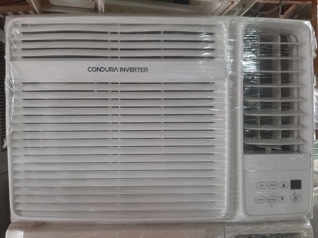 1.5hp aura condura full inverter window type, TV & Home Appliances, Air ...