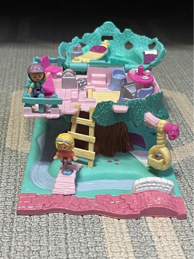 1994 Vintage Polly Pocket Treehouse / Tree House, Hobbies & Toys ...
