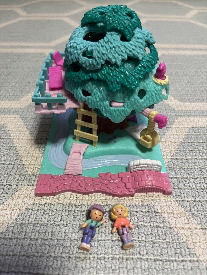 1994 Vintage Polly Pocket Treehouse / Tree House, Hobbies & Toys ...