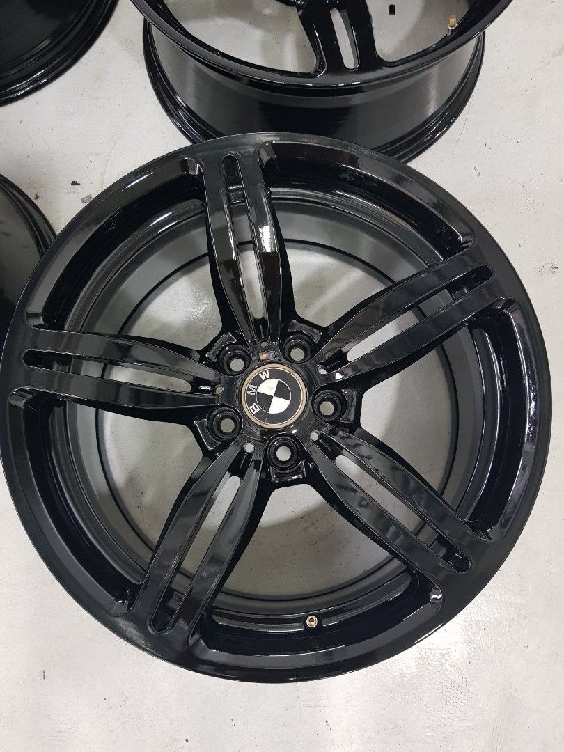 19" Original BMW M3 Rims In Staggered Fitment, Car Accessories, Tyres ...