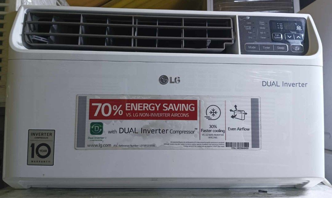 1hp LG DUAL INVERTER, TV & Home Appliances, Air Conditioning and ...
