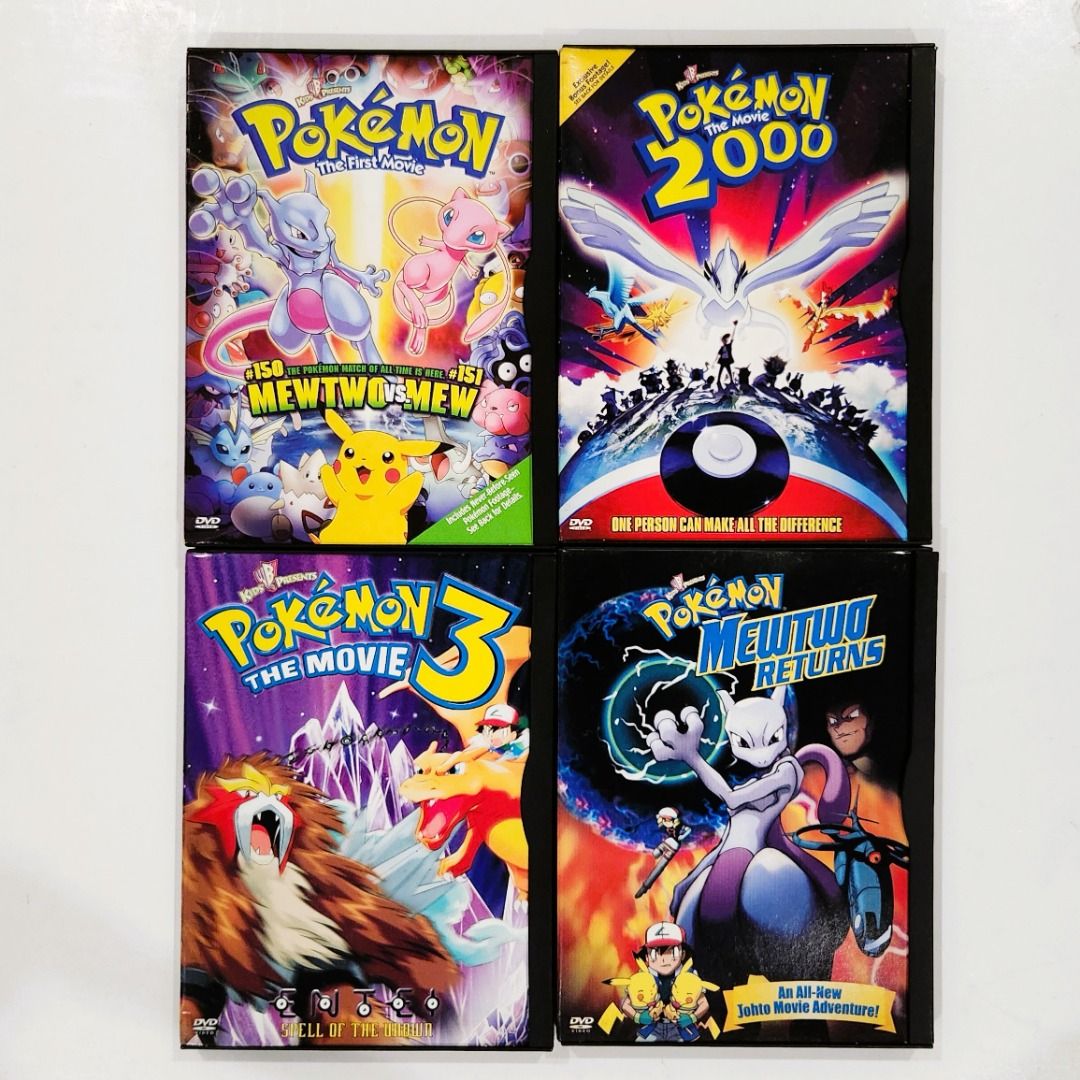 $20 for 4DVDs Made In USA Pokemon DVD, Hobbies & Toys, Music & Media ...